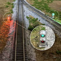 HO Turnout Indicator using Dwarf Signals on Train Layout – Dwarvin ...
